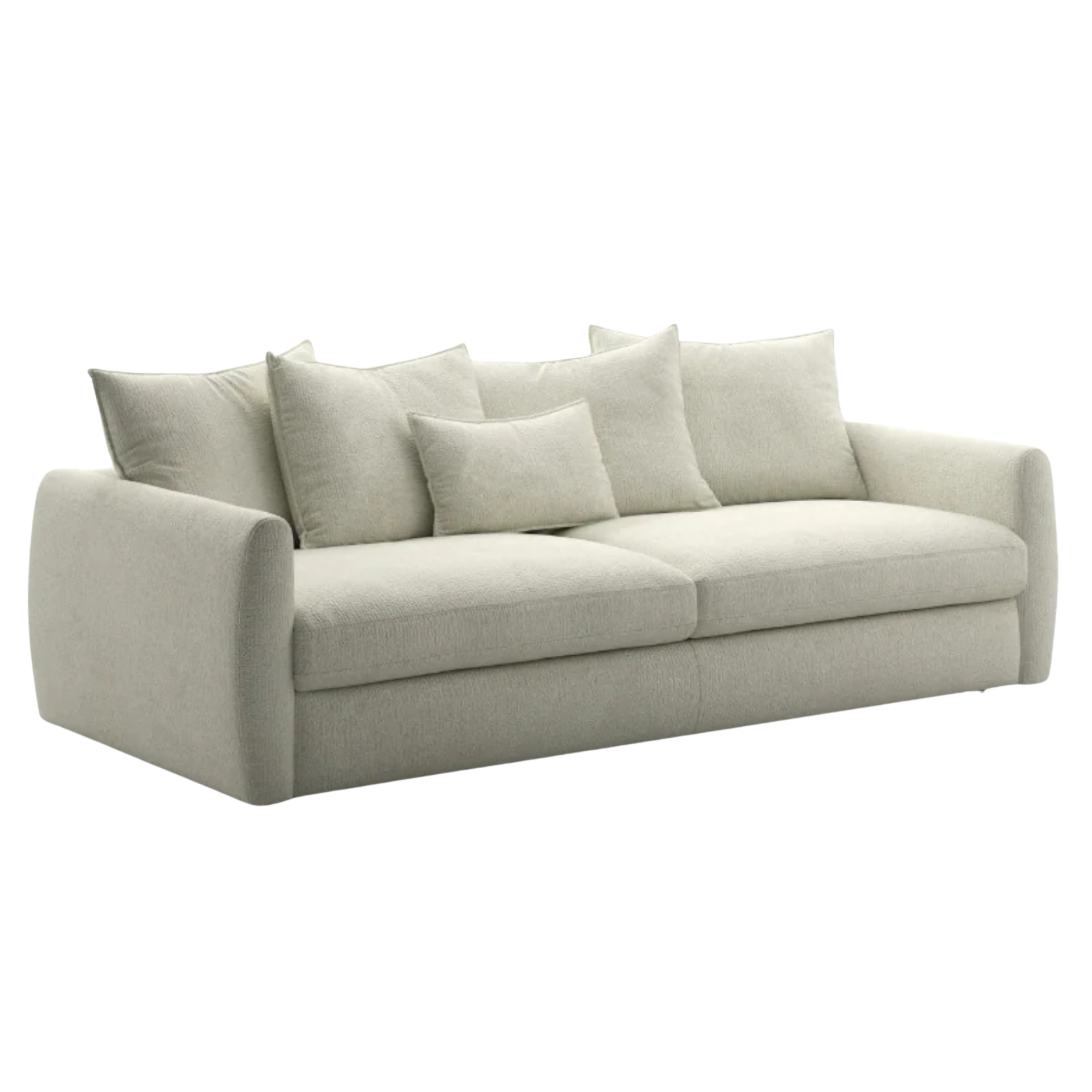 Luonto Winslow Stationary Sofa with Loose Back Cushions – Comfort ...